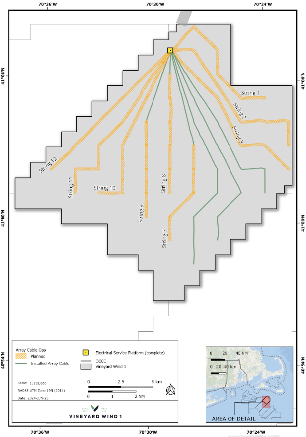 INTER-ARRAY CABLES (IACs) INSTALLATION (#105) — Vineyard Wind